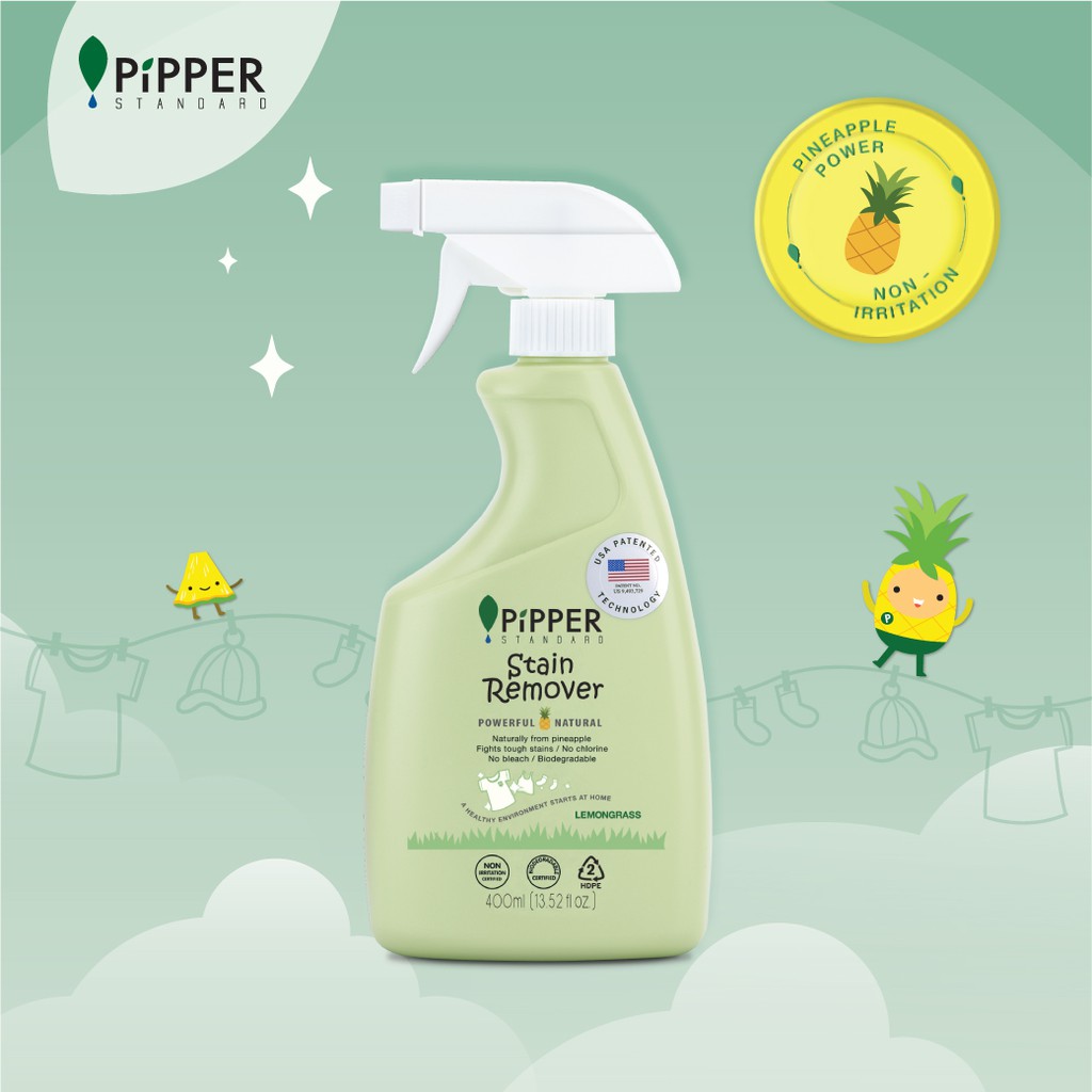 น้ำยาขจัดคราบ Pipper Standard ผลิตภัณฑ์ขจัดคราบก่อนซัก กลิ่นเลมอนกราส ...