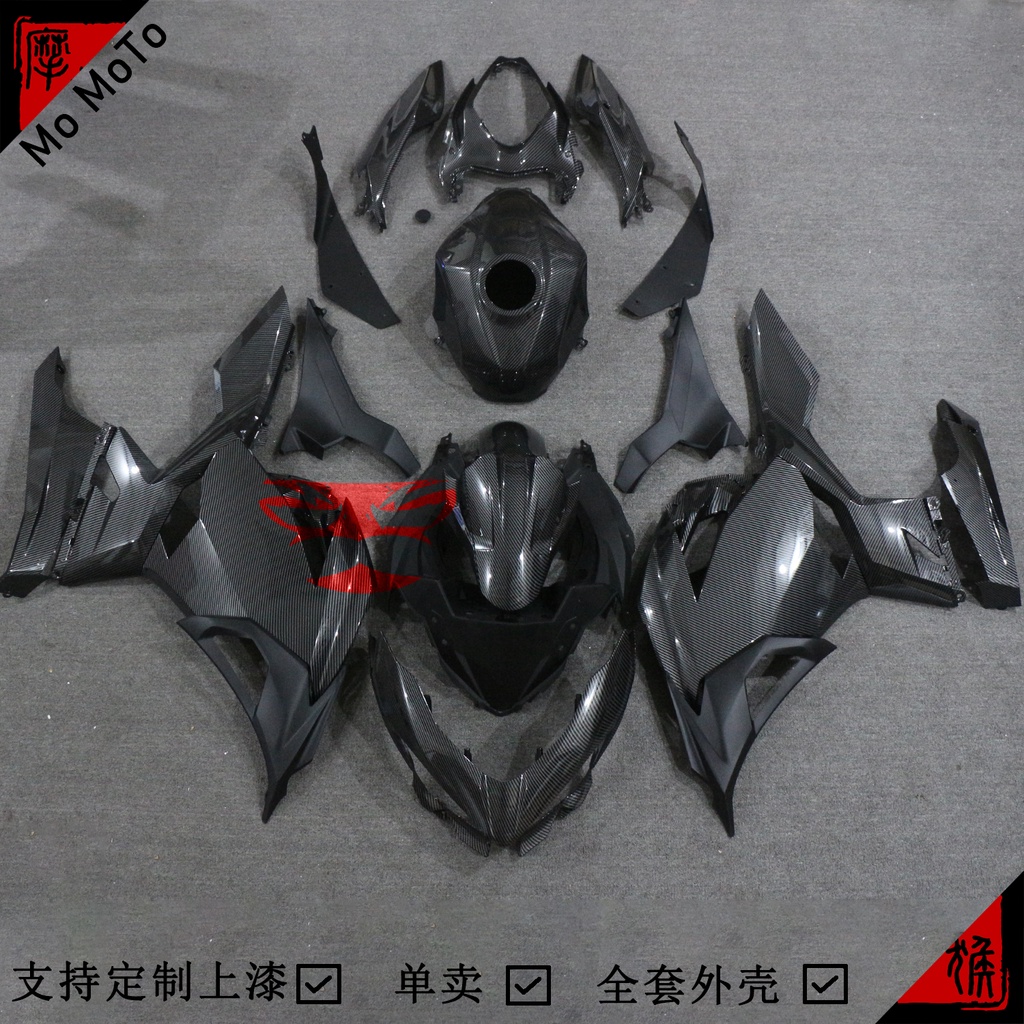 ชุดแฟริ่ง kawasaki ninja 400 ชุดสีนินจา 400 แฟริ่งสีเขียว ninja 400ชุด ...