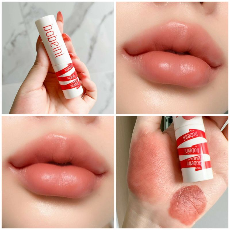 ลิป bobeini สีนัวมากกก เนื้อแมทท์กำมะหยี่ ติดทน เป็นสีที่ทาได้ทุกวันเลย ...