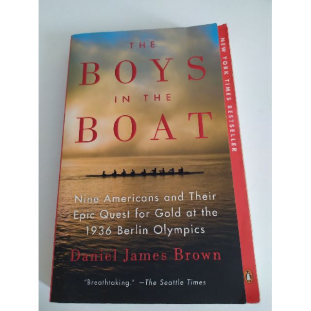 The boys in the boat หนังสือมือสองสภาพดีครับภาษาอังกฤษ | Shopee Thailand