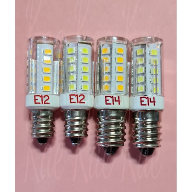 หลอดไฟตู้เย็นLED E12,E14แสงขาว,แสงวอมไวม์ | Shopee Thailand