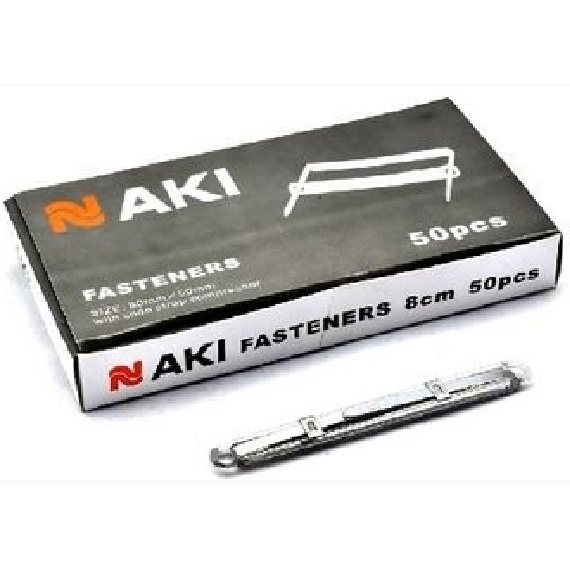 ลิ้นแฟ้มโลหะ NAKI สีเงิน | Shopee Thailand