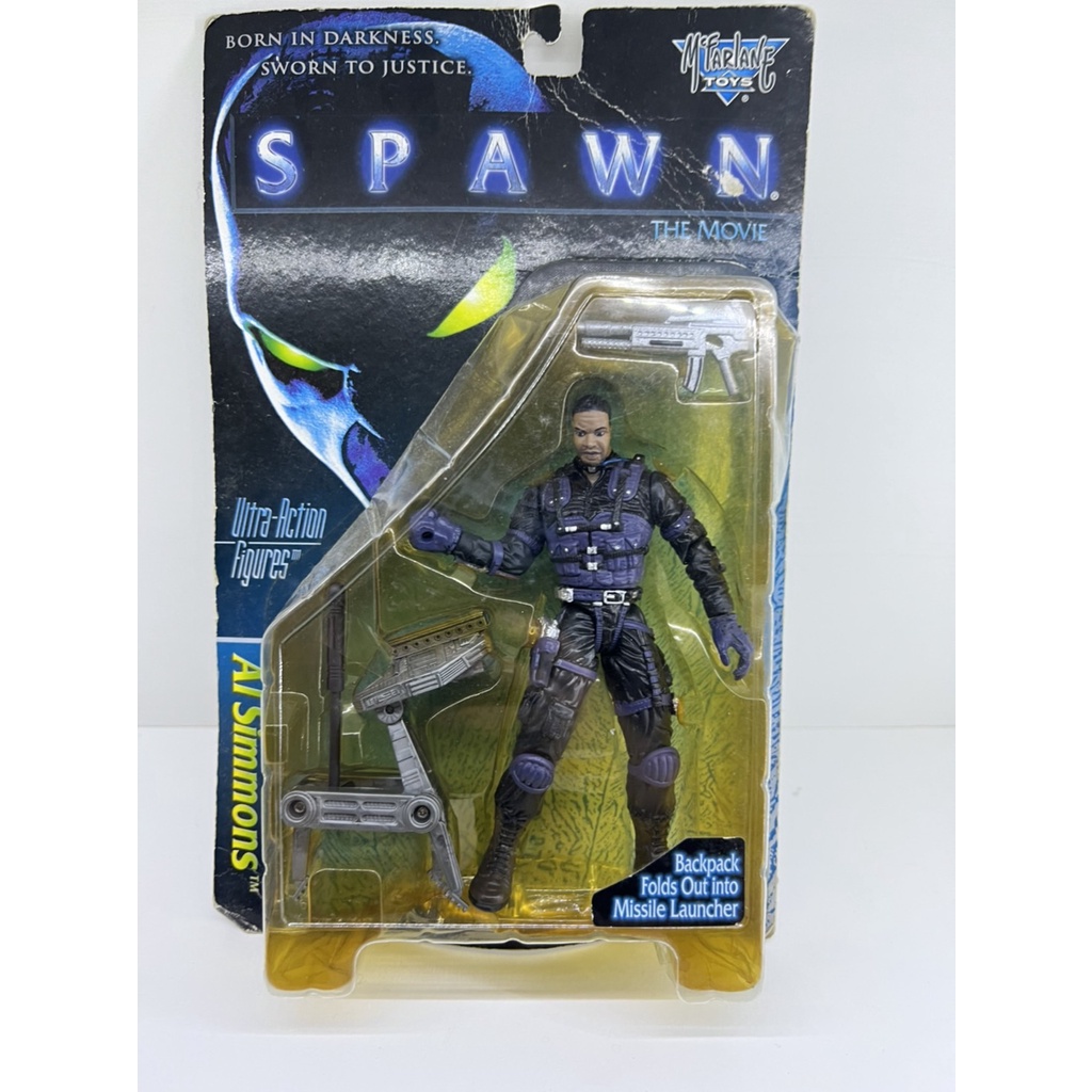 โมเดลฟิกเกอร์ Model Figure ของเเท้-MCFarlane-Toys-SPAWN-The movie-AL SIMMONS | Shopee Thailand