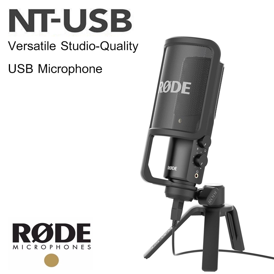 Rode NT-USB ไมโครโฟนบันทึกเสียง USB Microphone "รับประกันศูนย์ 2 ปี ...