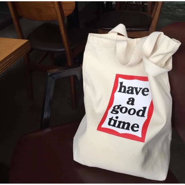 ถุงผ้า “Have a good time” Tokyo Japan | Shopee Thailand