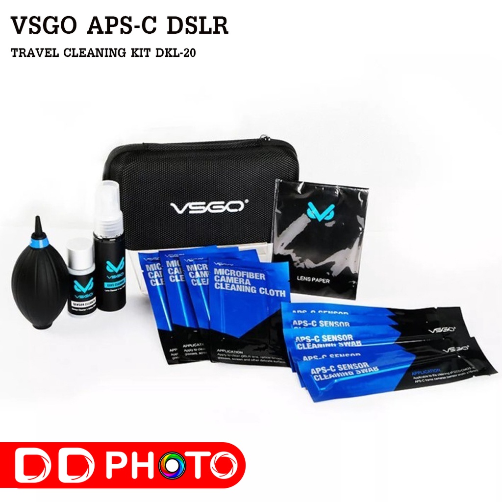VSGO APS-C DSLR TRAVEL CLEANING KIT DKL-20 ชุดอุปกรณ์เซ็นเซอร์เลนส์ ...