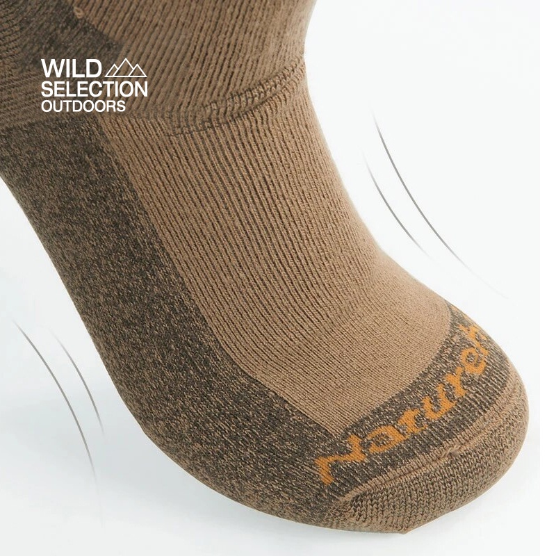 ถุงเท้า ผ้าวูลเมอริโน Naturehike ดูดซับแรงกระแทก Shock Absorbing Merino ...