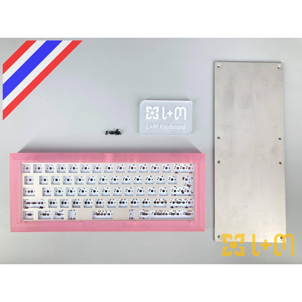Jelly 60 Pink Custom Keyboard Kid | Shopee Thailand