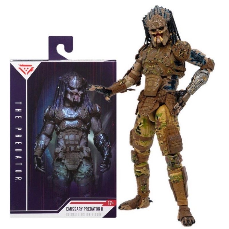 NECA THE PREDATOR EMISSARY PREDATOR II Ultimate ACTION FIGURE 22 cm ...