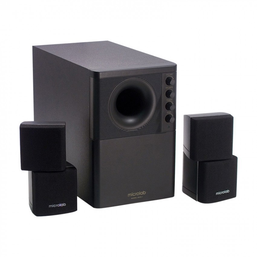 MICROLAB ลำโพงX2 2.1 ,2.1BIuetooh พร้อมซัฟวูฟเฟอร์ รุ่น X2 - สีดำ ...