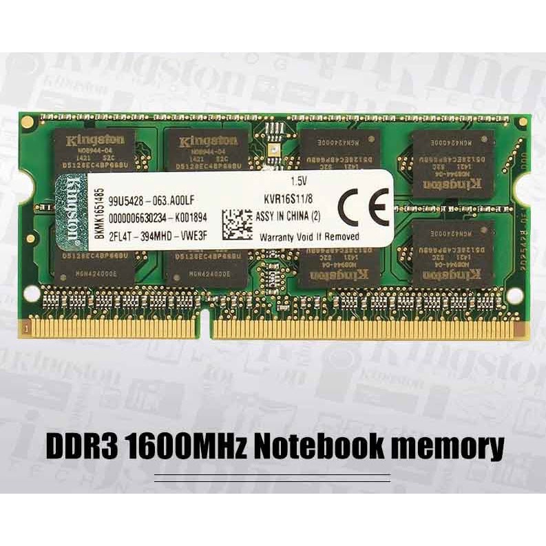 แรมโน๊ตบุ๊ค Kingston ขายแรมโน๊ตบุ๊ค Ram DDR3L DDR3 Notebook 4GB 8GB แรม ...