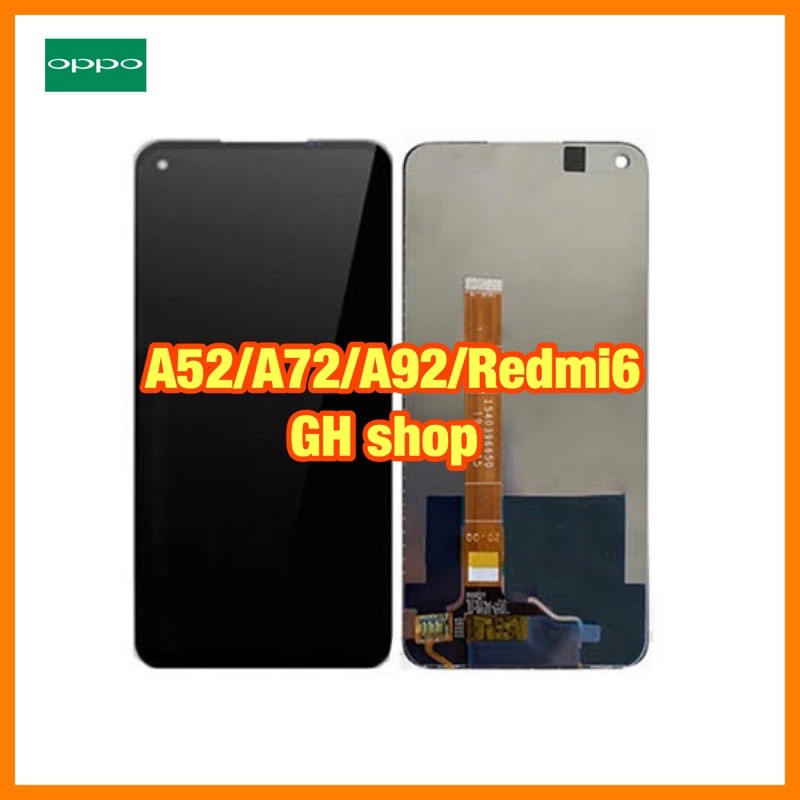 Oppo A52 A72 A92 CPH2067 CPH2059 redmi6 RMX2001 จอชุด ฟรีฟิล์มกระจกใส่ ...