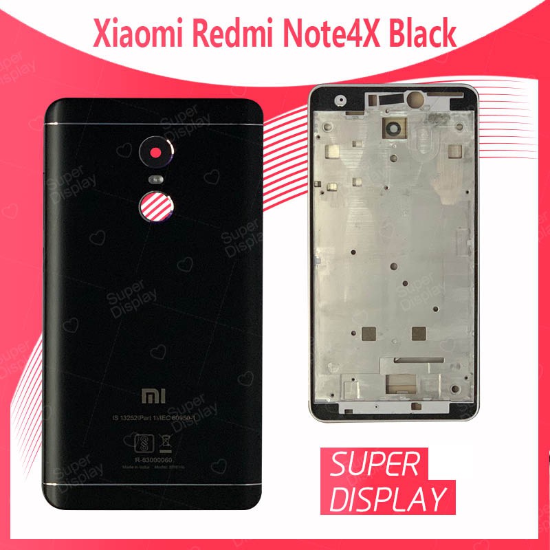 Xiaomi Redmi Note 4X อะไหล่บอดี้ เคสกลางพร้อมฝาหลัง Body For xiaomi redmi note4x Super Display ...