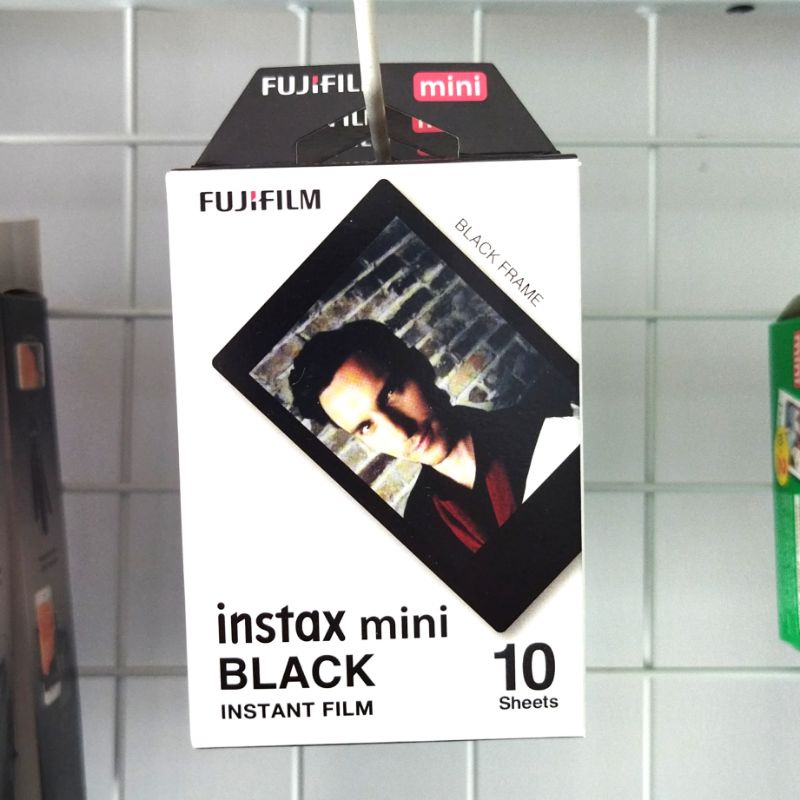 Fujifilm Instax Mini Paper 10 Sheet Black - ไส้กระดาษโพลารอยด์ | Shopee ...