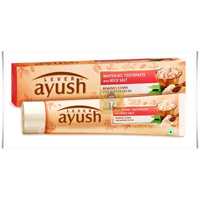 ยาสีฟัน เกลือสินเธาว์ ช่วยให้ฟันขาว (80 และ 150 มล) -- Ayush's ...