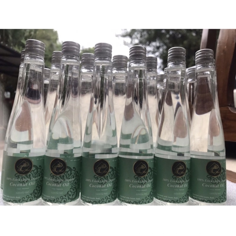 น้ำมันมะพร้าวบริสุทธิ์ สกัดเย็น เกรดพรีเมี่ยม (Coconut Oil) 100 ml | Shopee Thailand