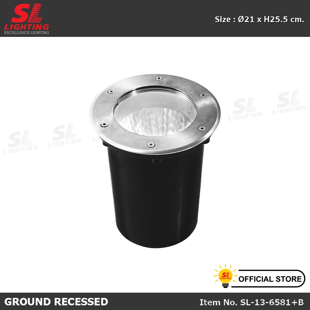 SL LIGHTING โคมไฟฝังพื้น ให้แสงสว่างทางเดิน รุ่น SL-13-6581,6583 | Shopee Thailand