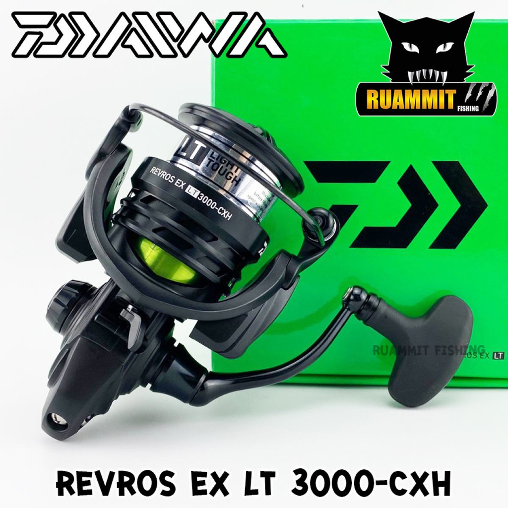 รอกสปินนิ่งไดว่า DAIWA REVROS EX LT 1000-XH/2000-XH/2500-XH/2500S-XH-DH/3000-CXH/4000-CXH ...
