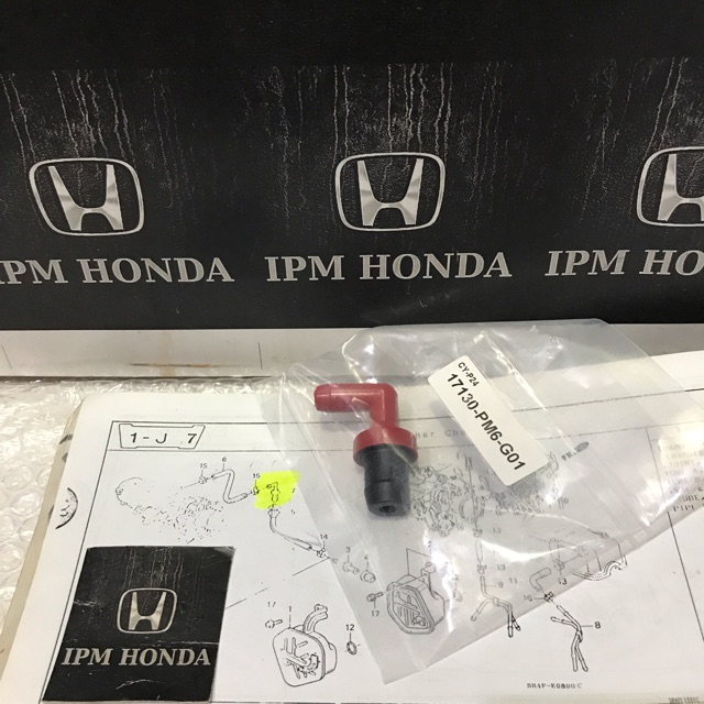 17130 PK1/PM6 วาล์ว PCV PVC Honda Civic Genio Estillo 1992-1995 Accord ...