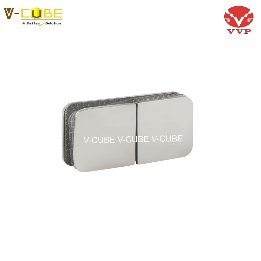 VVP รุ่น GC-504-PS ตัวหนีบกระจกห้องน้ำ วีวีพี (แบบเจาะกระจก) สีสแตนเลสเงา | Shopee Thailand