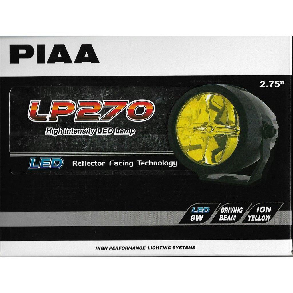 PIAA LP270 2.7" Driving LED (ion Yellow 2500K) | Shopee Thailand