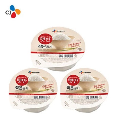cj cooked white korean rice ข้าวสวยเกาหลี ข้าวสำเร็จรูปพร้อมทาน (130g ...