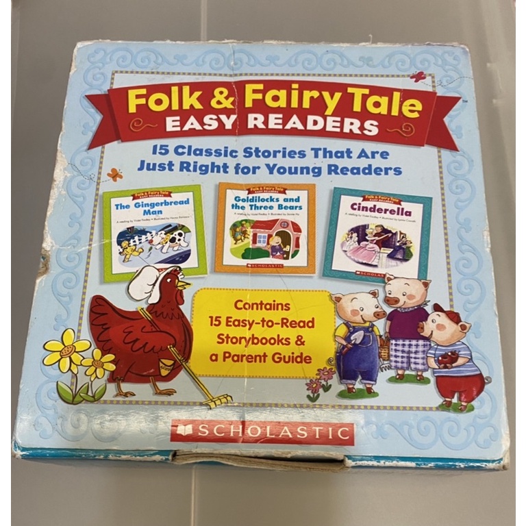 หนีงสือมือสอง Folk & Fairy Tale Easy Readers หนังสือภาษาอังกฤษสำหรับ ...