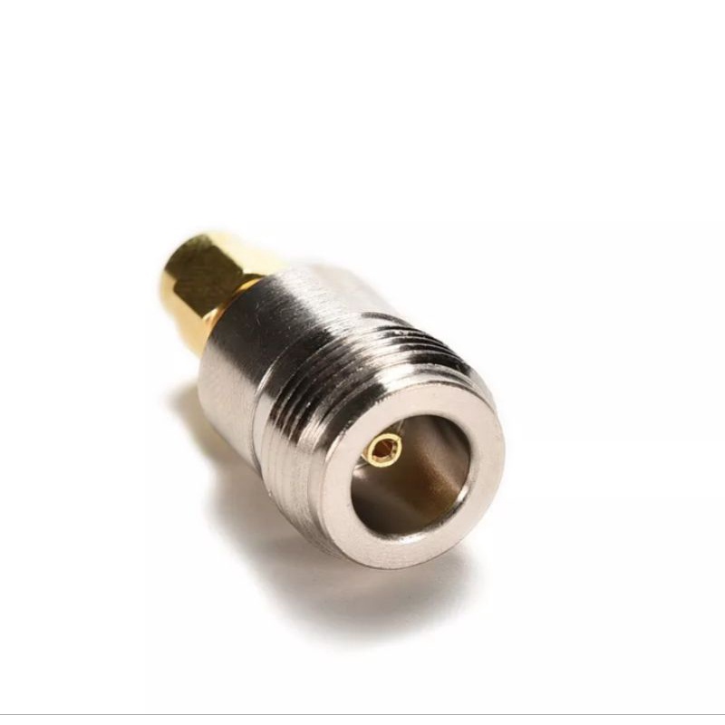 SMA male to N type female straight RF coax connector | Shopee Thailand