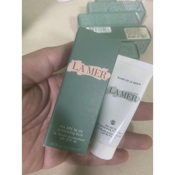 LA MER THE SPF 50 UV PROTECTING FLUID PA+++ ขนาดทดลอง 15ml | Shopee ...