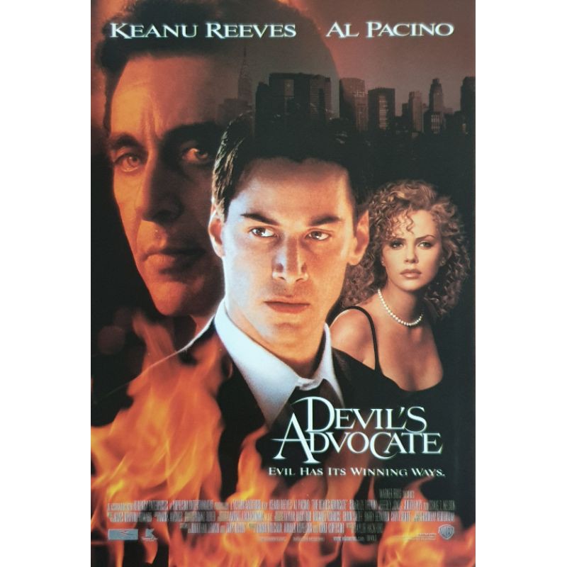 handbill ภาพยนต์เรื่องDevil's Advocate | Shopee Thailand