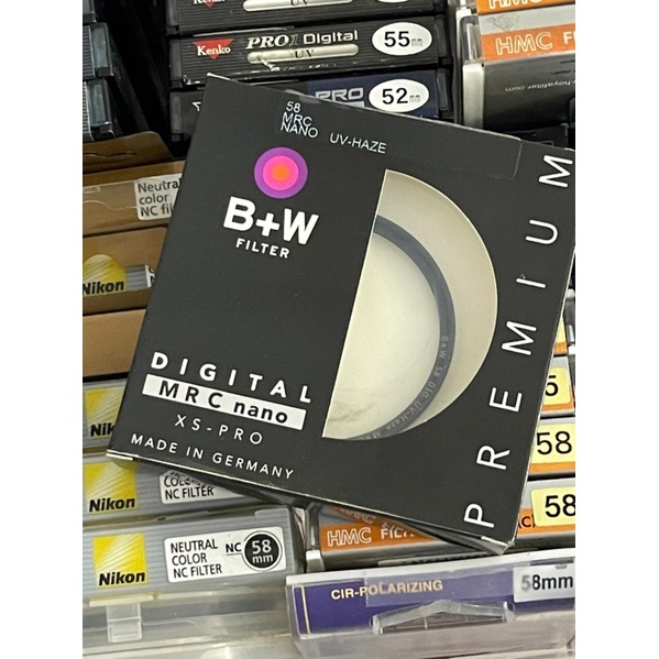 Filter (กล้องมือสอง) ฟิลเตอร์ B+W F-PRO ,XS-PRO, MRC Nano, Made in Germany ของแท้ มีหลายขนาด คัด ...