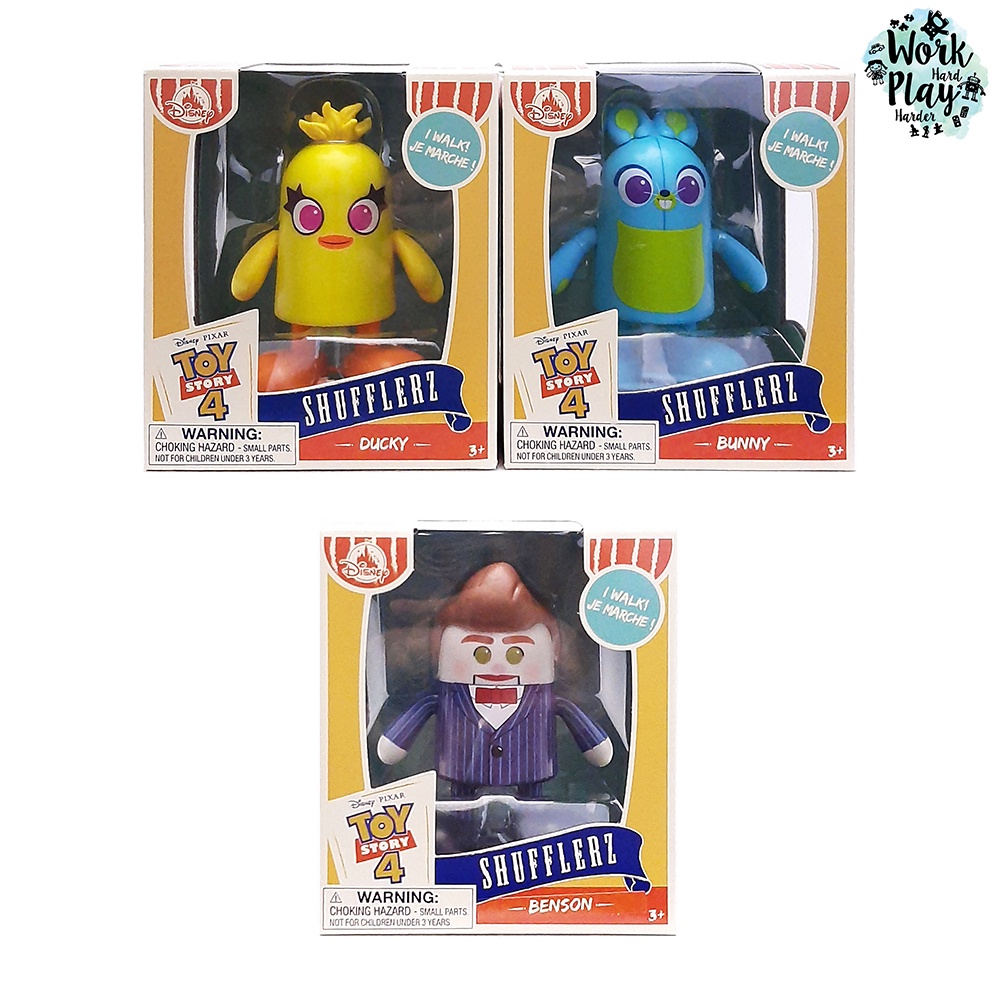 Disney PIXAR Toy Story Shufflerz Ducky & Bunny, Benson ดิสนีย์ พิกซ่า ...