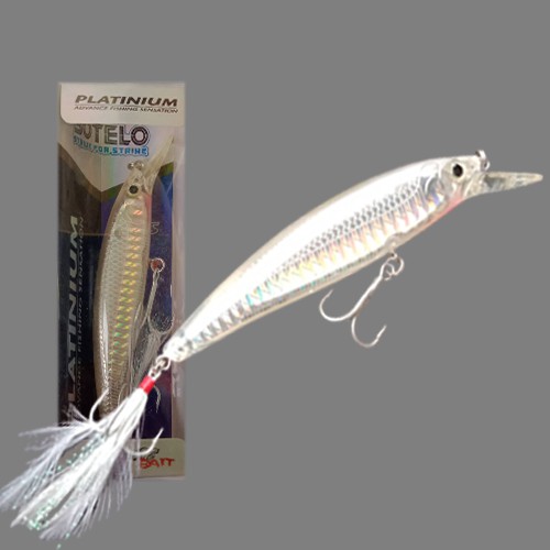 เหยื่อปลอม AFS Sotelo Platinum รุ่น Crystal Zee Minnow 95-110 mm ...
