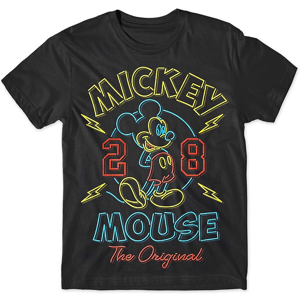 เสื้อยืดผ้าฝ้ายพรีเมี่ยม เสื้อยืด พิมพ์ลาย Disney Mickey Mouse 28 The ...
