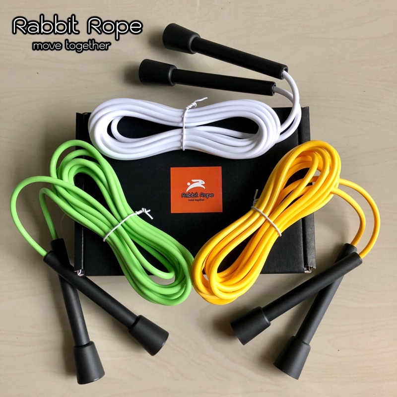 เชือกกระโดด Rabbit Rope สำหรับเบสิค และฟรีสไตล์ (5mm.) | Shopee Thailand