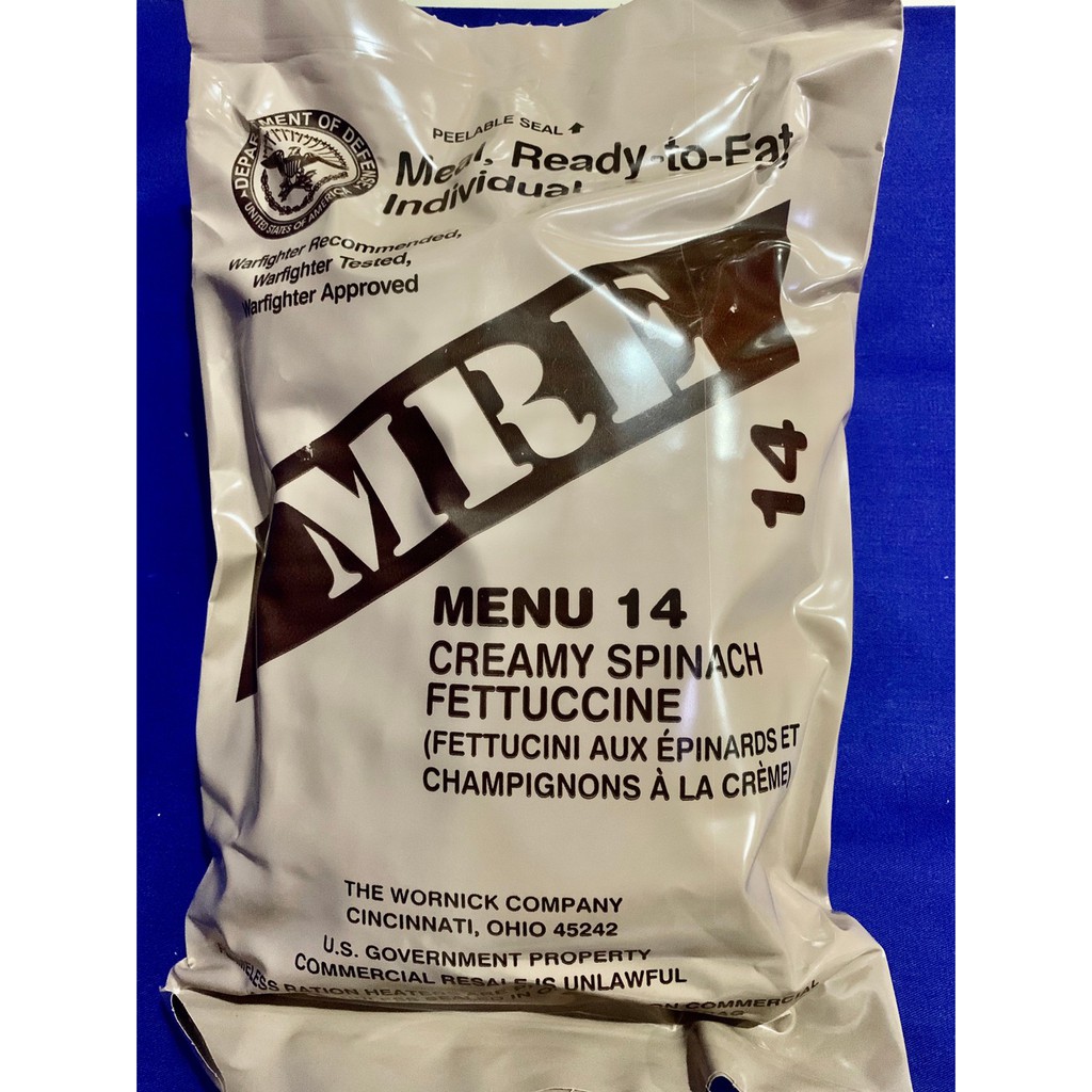 อาหาร MRE MENU 13-24 | Shopee Thailand
