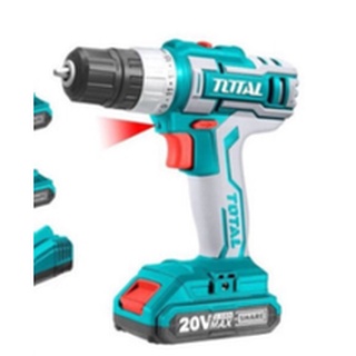 TOTAL TCKLI2006 ชุดคอมโบเซ็ท ชุดไขควงกระแทกไร้สาย 20 โวลท์ + สว่านไร้สาย 20 โวลท์ | Shopee Thailand