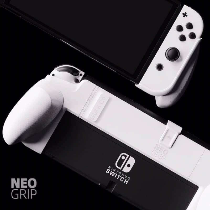 Skull & Co. Neo Grip Withe เคสพร้อมกระเป๋า สำหรับ Nintendo Switch OLED ...
