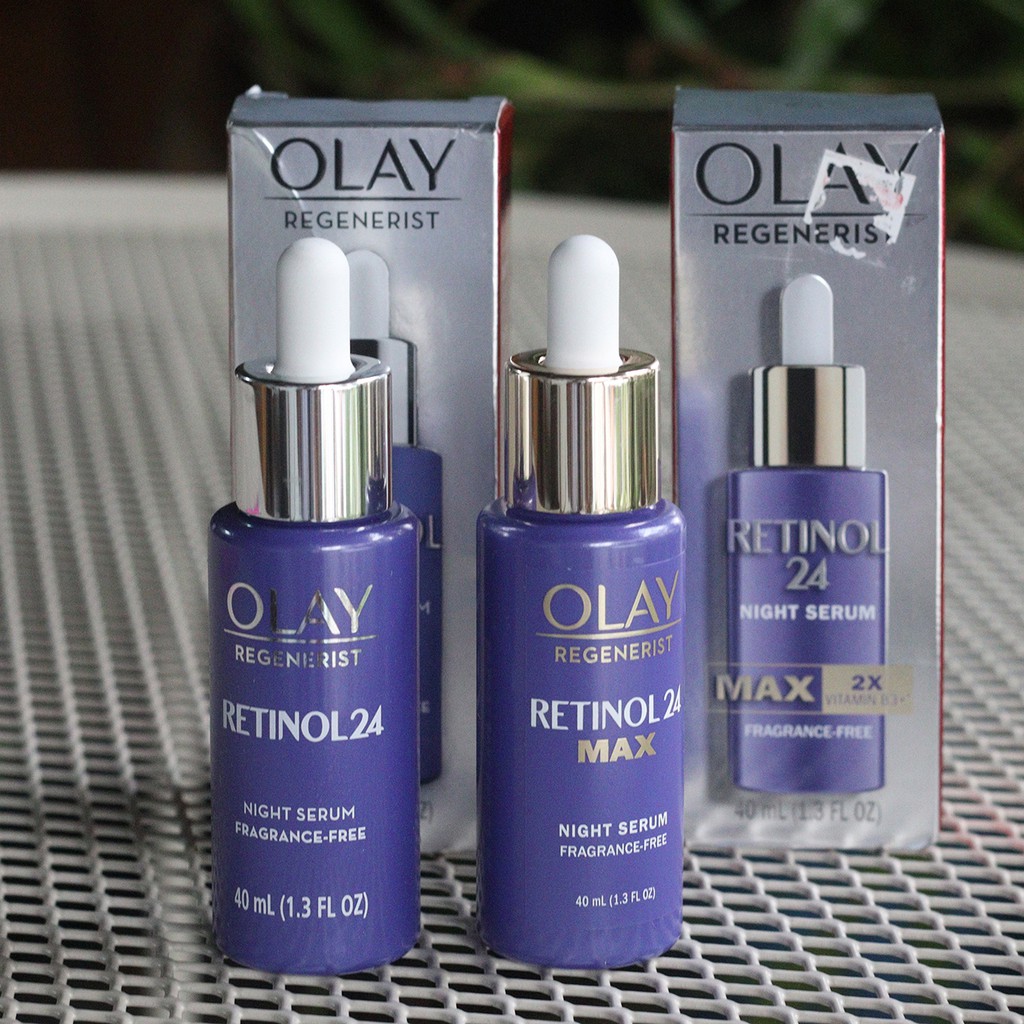 (เหลือสูตรMAX)Olay Retinol 24 Night Serum ขนาด 40ml | Shopee Thailand