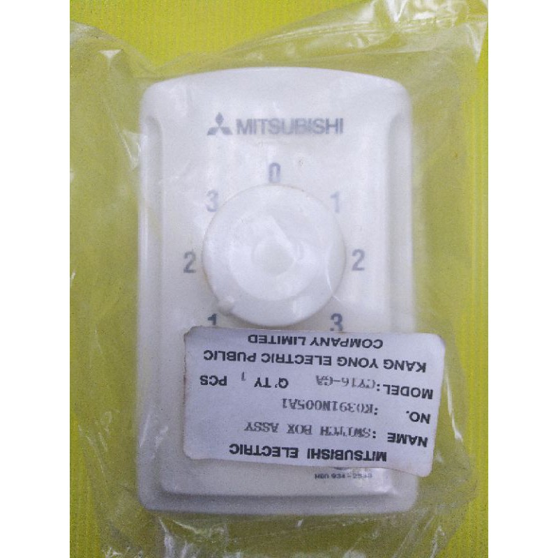 สวิตซ์พัดลมโคตรมิตซูบิชิ CY16-GA | Shopee Thailand