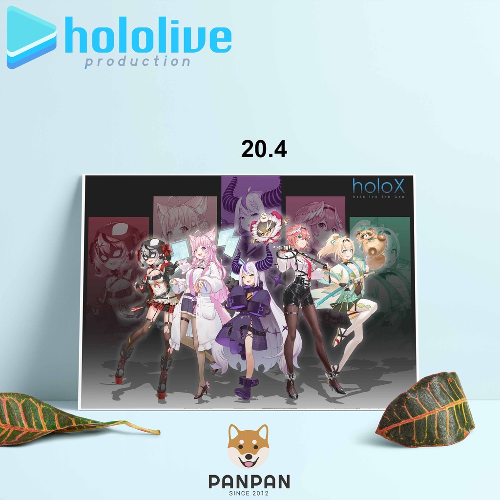 โปสการ ์ ดระดับไฮเอนด ์ - โปสเตอร ์ Hololive Vtuber ( 1 ) | Shopee Thailand