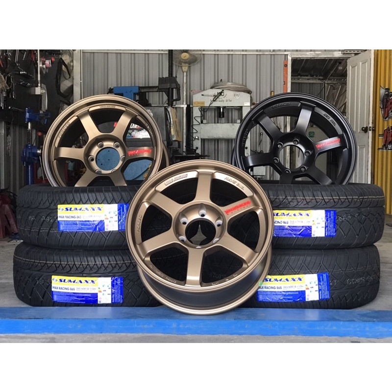 ล้อSuvขอบ18ET0กว้าง9และก้านแบนกว้าง8 | Shopee Thailand