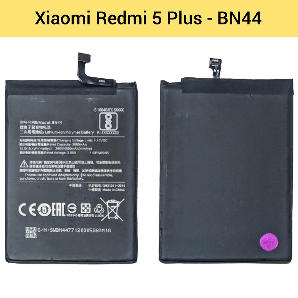 แบตเตอรี่ | Xiaomi Redmi Note 5,Redmi 5 Plus BN44 | Phone Battery | LCD ...