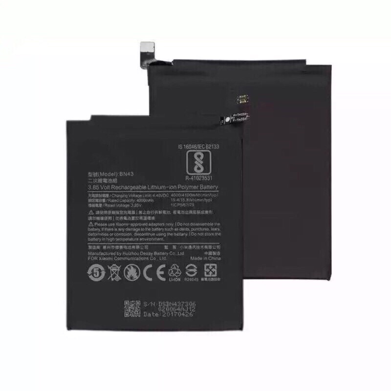 แบตmi Battery Xiaomi Redmi 5A/5/6/note4/note4x/note5/5plus/3pro/note7 ...