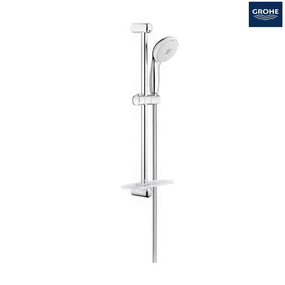GROHE NEW TEMPESTA ชุดฝักบัวมือ 3 ระบบ พร้อมราว 60 ซม.และถาด 27927001 ...
