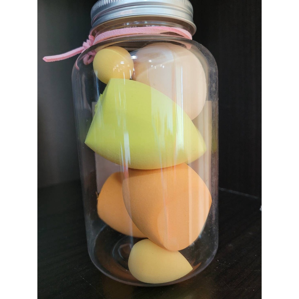 พัฟเกลี่ยรองพื้น Set SAVE MY COSMETICS SOAK SPONGE MIMI 5ชิ้น เนื้อนิ่ม ...