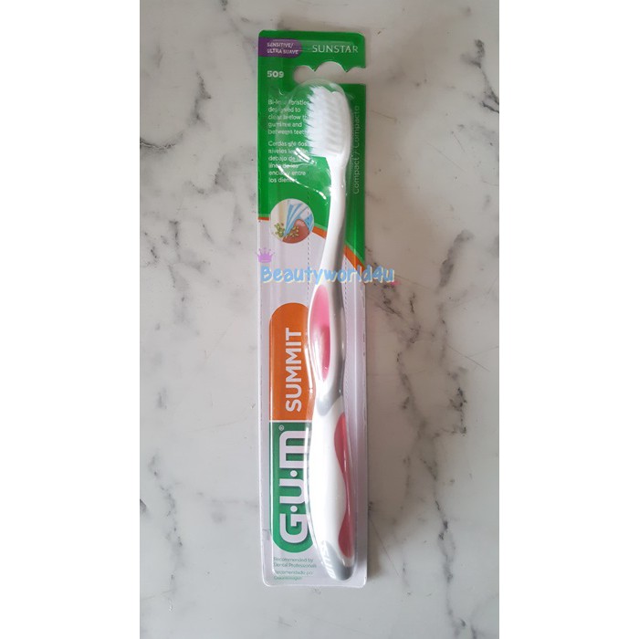 แปรงสีฟัน กัม ซัมมิท เซนซิทิพ Gum 509 Summit Sensitive Toothbrush ...