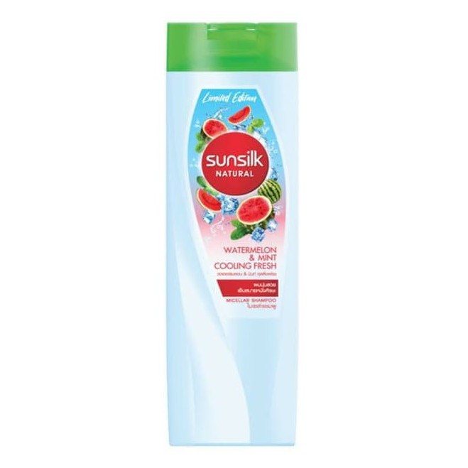 Sunsilk Natural Watermelon & Mint Cooling Fresh Micellar Shampoo 120 ml ...