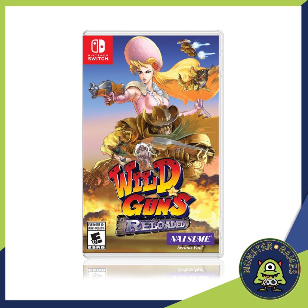 Wild Guns Reloaded Nintendo Switch Game แผ่นแท้มือ1!!!!! (Wild Guns ...