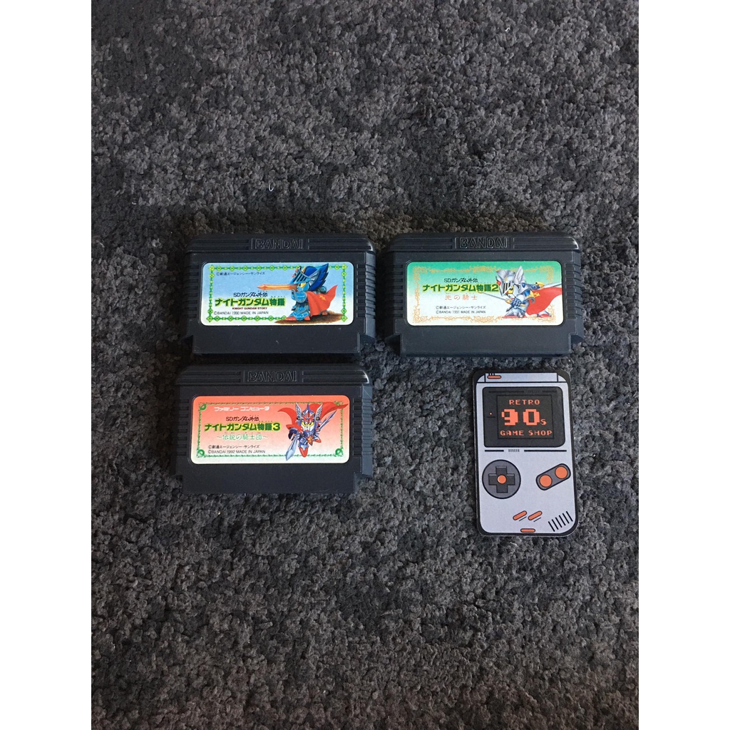 Bandai Cartridge Famicom SD Gundam Gaiden: Knight Gundam Monogatari ...